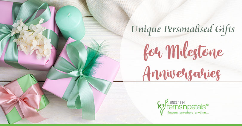 Unique Customised Gifts for Milestone Anniversary Celebrations