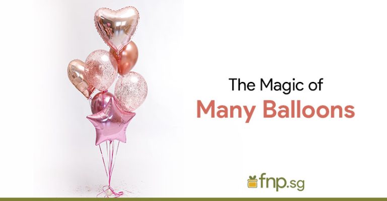 Multiple Balloons Make Your Birthday More Gallant - FNP SG