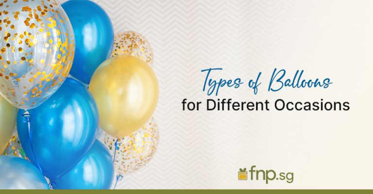 Types of Balloons for Different Occasions - FNP SG