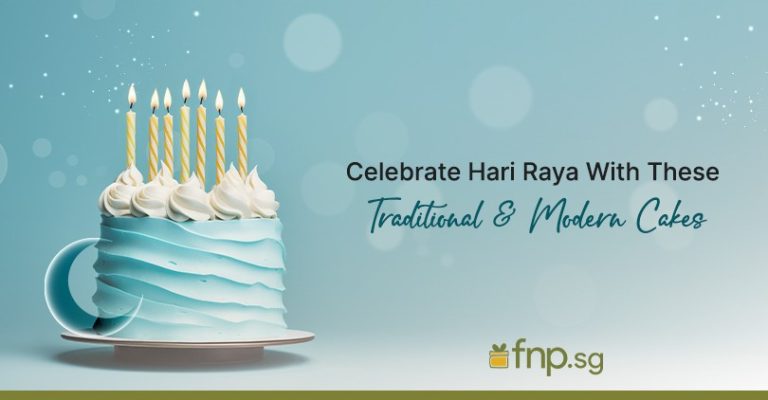 Celebrate with Traditional & Modern Hari Raya Cake Flavors in Singapore ...